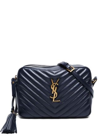 Saint Laurent sac à bandoulière Lou (années 2010-2020) - Bleu