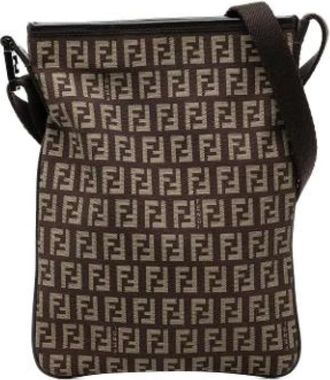Fendi Sac bandouli&egrave;re Pre-owned - Femme - Pre-owned - Brun - Taille: ONE Size