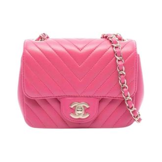 Chanel Sac bandouli&egrave;re vintage Pre-owned - Femme - Pre-owned - Rose - Taille: ONE Size