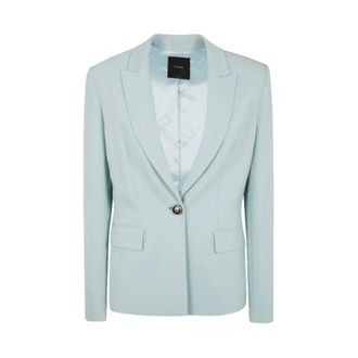 Pinko Hellblaue Jacke im Blazer-Stil - - Jackets - Damen - Blau - L