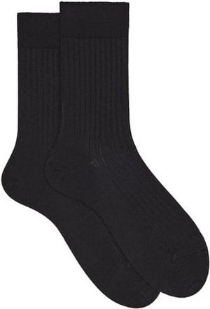 Dor&eacute; Dor&eacute; Chaussettes c&ocirc;tel&eacute;es en laine m&eacute;rinos
