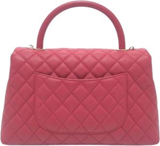 Chanel Pre-owned Matelasse Handbag - Femme - Pre-owned - Rouge - Taille: ONE Size