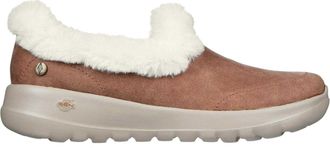 Skechers Go Walk Joy Sneaker f&uuml;r Damen, Wildlederimitat (Kastanie)