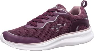 Kangaroos Damen Kj-Swing Sneaker, Dk Berry/Grape, 36 EU