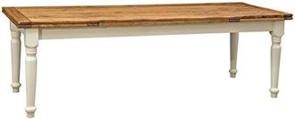 Biscottini International Esstisch ausziehbar 250x100x80 cm | Küchentisch im Landhausstil | Esszimmertisch Holz