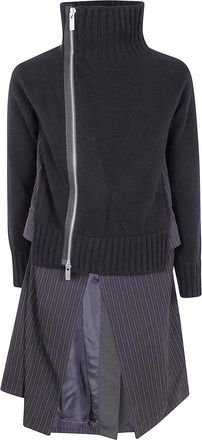 sacai Eleganter Anzug - Schwarz