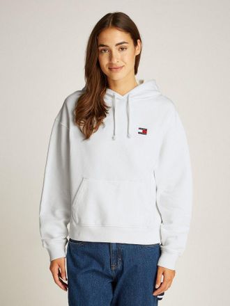 Tommy Jeans Hoodie TJW BXY BADGE HOODIE EXT mit Logo-Badge