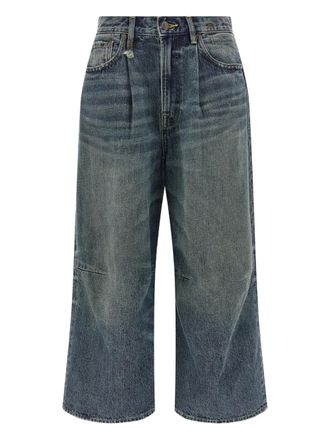 R13 Jeans aus Baumwolle - Blau