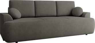 Mirjan24 Schlafsofa Vunsia mit Bettkasten, 3 Sitzer Sofa, Couch mit Schlaffunktion, Bettsofa, Schlafsofa, Polstersofa, Farbauswahl, Couchgarnitur (Lima 84)