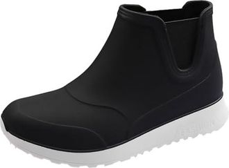 Generic Chaussures de pluie d&eacute;contract&eacute;es pour homme - Bottes deau - Mode ext&eacute;rieure - Chaussures d&eacute;contract&eacute;es pour homme, Noir, 40 2/3 EU