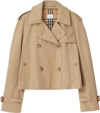 Burberry Double-breasted Trench Jacket