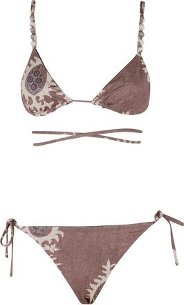 Bazar Deluxe Femme, Maillots de bain, Brun, Taille: 38 FR Bikini