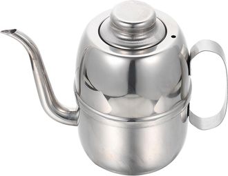 Cabilock 2St Öltopf aus Edelstahl Ölbehälter Küche Ölspenderflasche Essighalter Olive aufbewahrungsbehälter Sojasaucentopf Ölspender für die Küche Rostfreier S