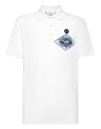 Philipp Plein Polo Shirt Ss Cot D Azur