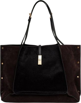 Pollini Cabas - Femme - Sacs - Brun - Taille: ONE Size