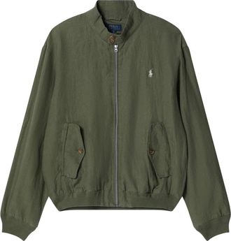 Polo Ralph Lauren Homme, Vestes, Vert, Taille: 2XL Veste coupe-vent tiss&eacute;e