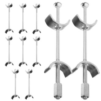 BESPORTBLE 10 St&uuml;ck Arbeitsplatten Gewindebolzen 150mm aus Verzinktem Stahl Halbmond Tischplattenverbinder f&uuml;r K&uuml;chenarbeitsplatten und M&ouml;belzubeh&ouml;r