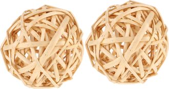 Valiclud Rattan Kugeln Dekokugeln 5 Stücke Wicker Gewebte Bälle für Vase Heimdekoration Hängende Ornamente Party Layout Dekor Hochzeit Geburtstag