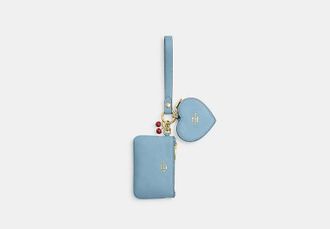 Coach Herz-Pouch Mit Handgelenkschlaufe Und Anh&auml;nger