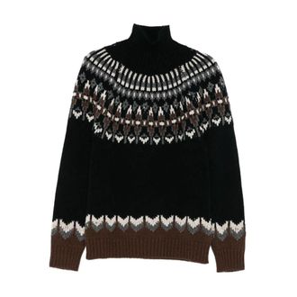 Dondup Turtle Neck Sweater im Dolcevita-Stil - - Knitwear - Herren - Mehrfarbig - M