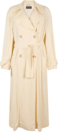 Alberta Ferretti Coats - - Coats - Damen - Beige - XS