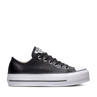 Converse Schwarze L&auml;ssige Ledersneakers f&uuml;r Frauen - - Shoes - Damen - Schwarzk - 39 EU