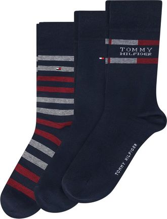 Tommy Hilfiger 3er-Pack Socken aus einem Baumwollmix in