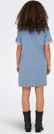 Only Jeanskleid ONLLISA - Denimkleid mit Knopfleiste und Brusttaschen Baumwollmischung