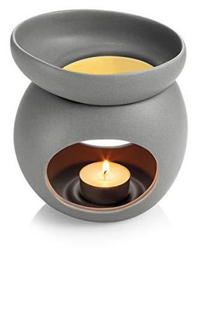Tescoma Duftwachslampe FANCY HOME Stones, grau