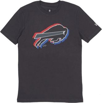 New Era Buffalo Bills Entwurf Tee Graphit - - Tops - Herren - Grau - S