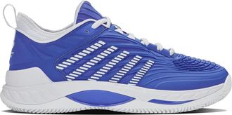 K-Swiss Herren Hypercourt Supreme 2 Clay Tennis Shoe, Dazzling Blue/White/Baltic Sea, 44 EU