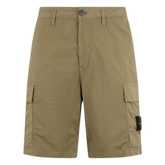 Stone Island Homme, Shorts, Vert, Taille: W32 Pantalons