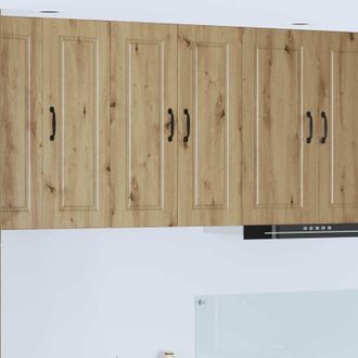 vidaXL vidaXL Armoire de cuisine avec &eacute;tag&egrave;re Ch&ecirc;ne artisanal 60 x 31 x 80 cm