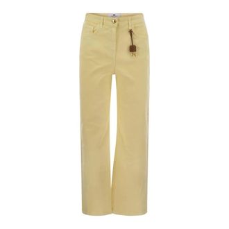 Elisabetta Franchi Damen, Jeans, Gelb, W26Gr&ouml;&szlig;e