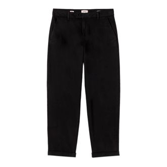 Oltre Baumwollmischung Chino-Hose - - Trousers - Damen - Schwarzk - M