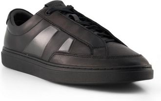 HUGO BOSS Herren Schuhe schwarz Glattleder