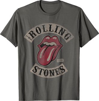 THE ROLLING STONES Offizielles The Rolling Stones Vintage Tour 1978 Dunkel Grau T-Shirt