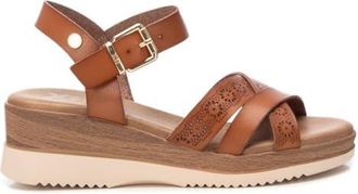 Xti Sandale Femme Camel - Chaussures confortables et polyvalentes - Mode décontractée - Modèle 14385101 (Taille38)