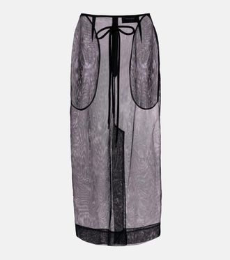 Simone Rocha Jupe midi en tulle