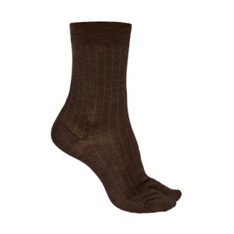 Maison Margiela Chaussettes Tabi - Femme - Sous-v&ecirc;tements - Brun - Taille: M