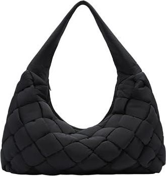 Liebeskind Liebeskind Hobo L Bo Weaved Nylon, Femmes, Noir