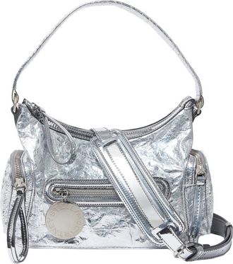 Stella McCartney Womens Dartmoor Shoulder Bag Silver F: Polyamide