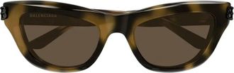 Balenciaga BB0430S Cat-Eye-Sonnenbrille - Braun