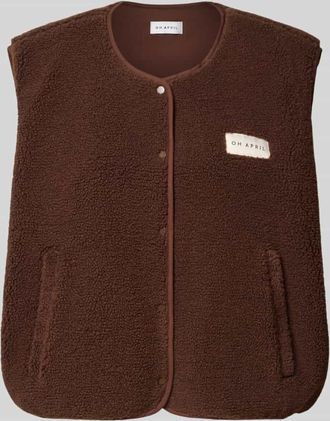 Oh April Regular Fit Weste aus reiner Baumwolle Modell Magnolia