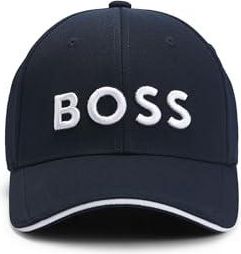 BOSS Hommes Cap-US-1 Casquette en maille piquée à six panneaux et logo brodé