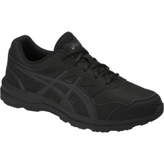 Asics Walkingschuh ASICS GEL-MISSION 3, Herren, Gr. 42,5, schwarz (schwarz, carbon, phantom), Synthetik, Schuhe Walkingschuh, mit GEL-Technologie im R&uuml;ckfu&szlig;