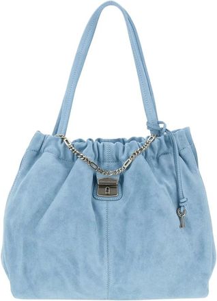 Marc Jacobs Femme, Sacs, Bleu, Taille: ONE Size Cristina Suede Tote Bag