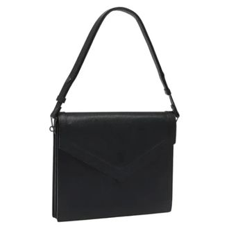 Saint Laurent Pre-owned Cuir sacs-main - Femme - Pre-owned - Noir - Taille: ONE Size