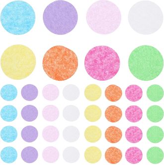 Valiclud 15packung Buntes Konfetti aus Seidenpapier Runde Konfettikreise Papierkonfetti f&uuml;r Partytische und Hochzeitstische Dekorative Konfettipunkte Farbenfro