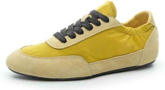 Generic NYSBH Chaussures de course plates antid&eacute;rapantes pour femme Grande taille, jaune, 37.5 EU